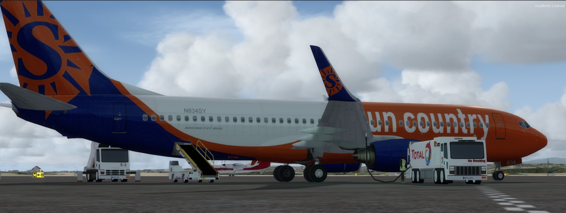 More images for FSX%2FP3D+Boeing+737-800+Sun+Country+Airlines+package+v2